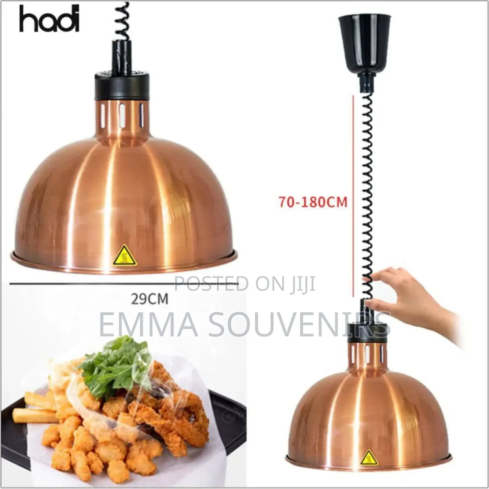 Luxury Stainless Steel Hanging Buffet Food Warming Heating Lamp in Eko ...