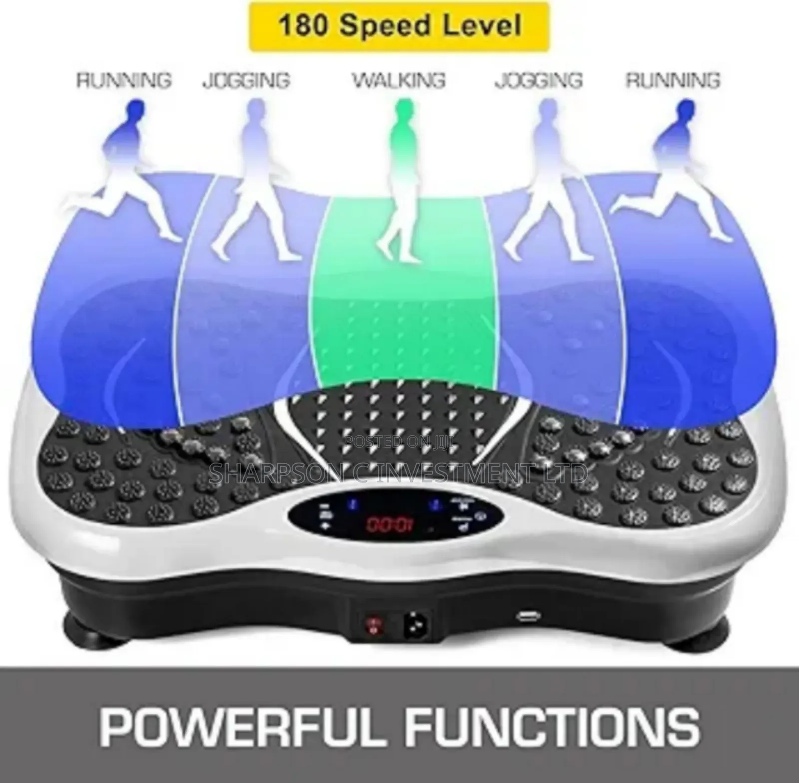 Vibration Plate Exercise Machine Bluetooth Usb Speakers Vibration in ...
