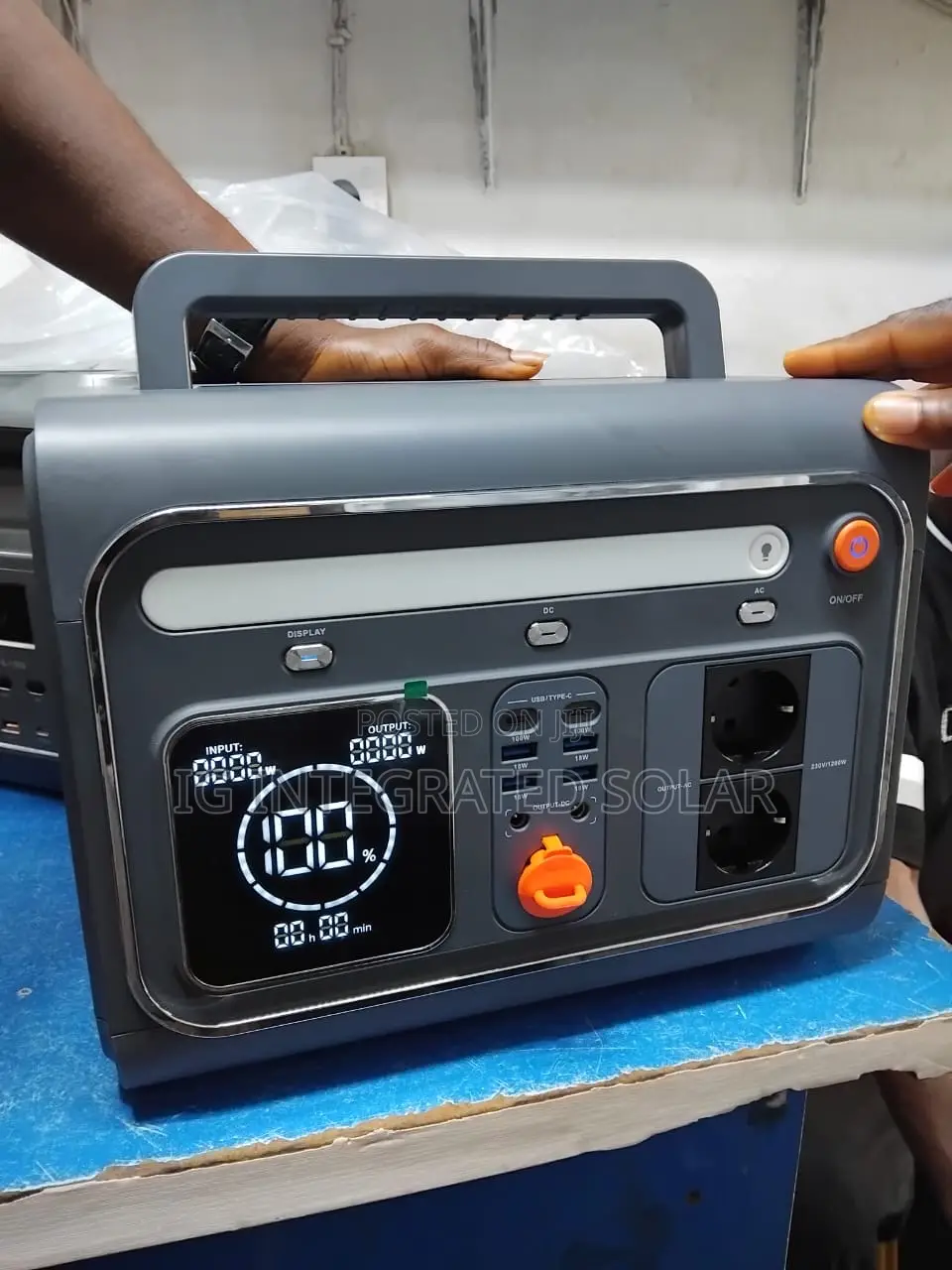 1kwh Lithium Battery Solar Generator With 1.2kva Inverter in Ojo ...