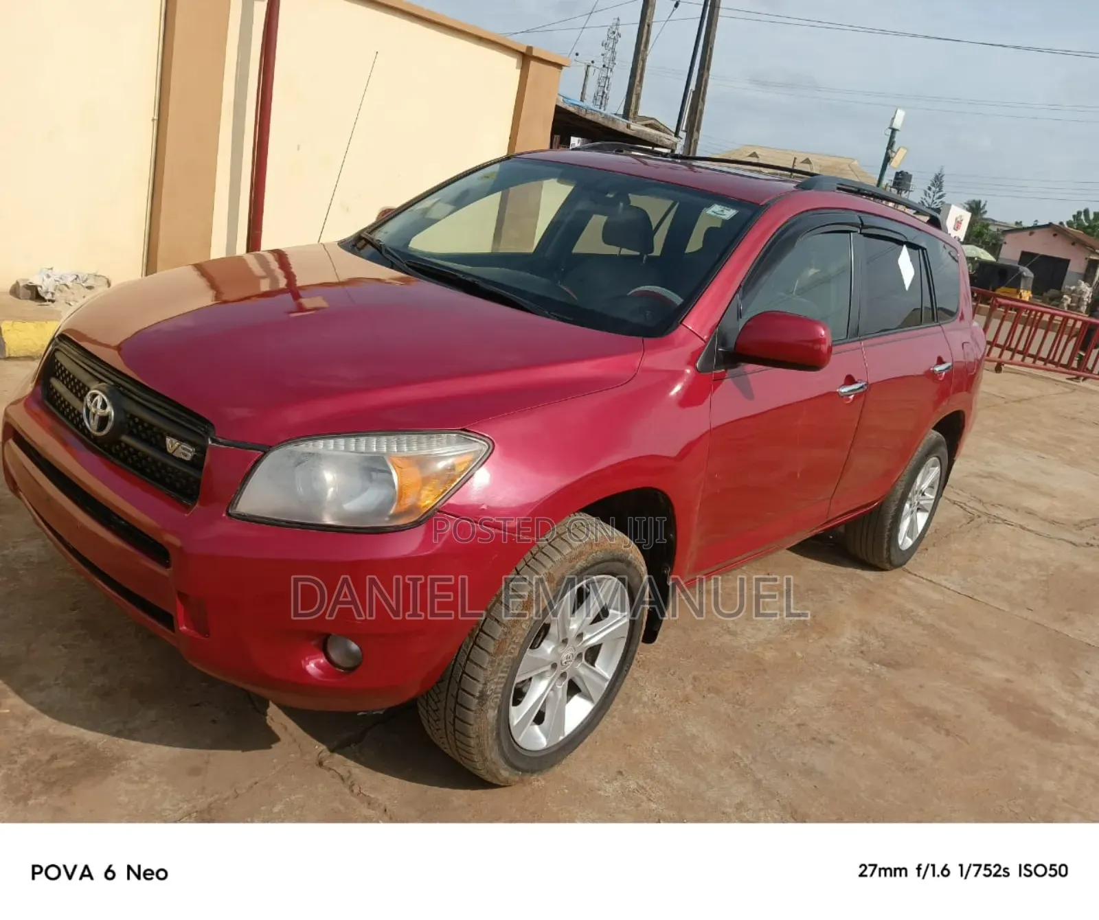 Toyota RAV4 V6 2007 Red in Ikorodu - Cars, Daniel Emmanuel | Jiji.ng