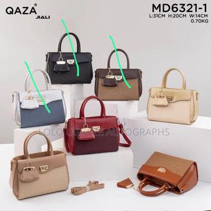 Qaza Jiali Elegant Multi-color Handbag Set – Black, Brown, Grey, Red ...