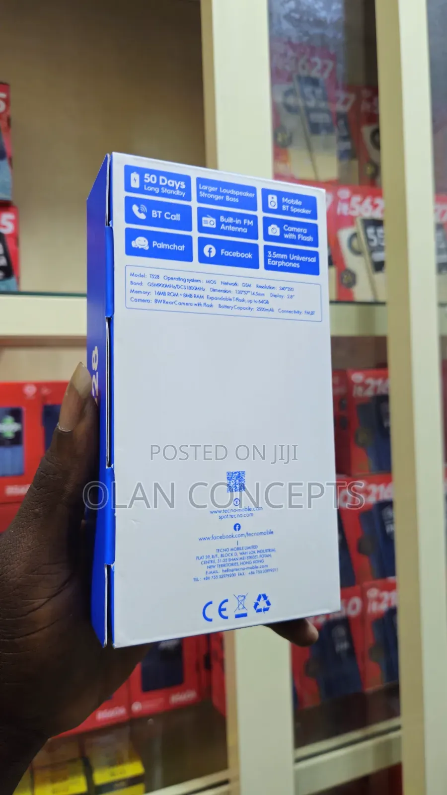 New Tecno T528 Black in Ikeja - Mobile Phones, Olan Concepts | Jiji.ng