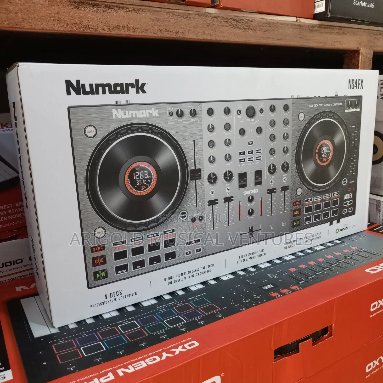 Professional Dj Controller Numark Ns4fx Big Name in Lekki - Audio ...