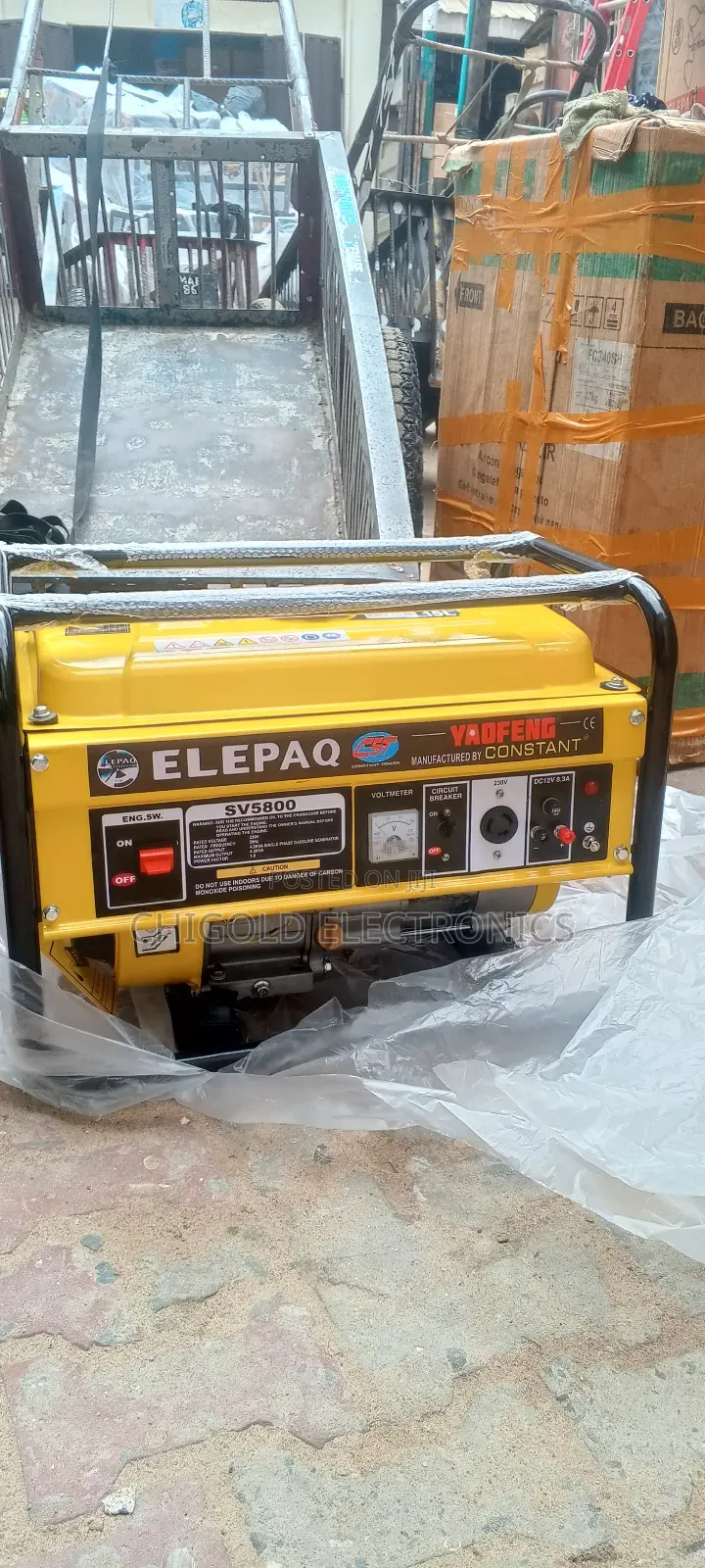 Original Elephant Generator Model SPG 5800 in Ojo - Electrical ...