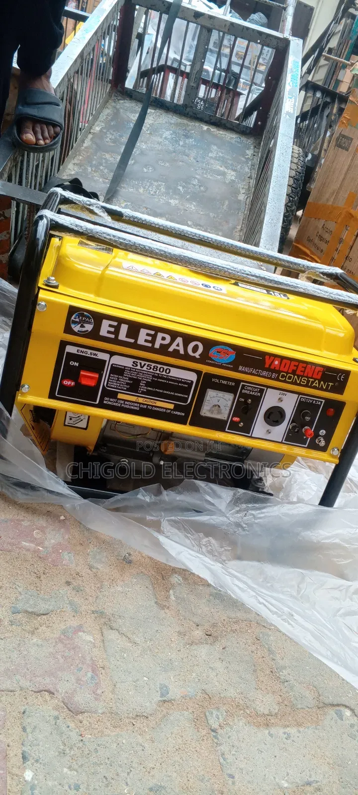 Original Elephant Generator Model SPG 5800 in Ojo - Electrical ...