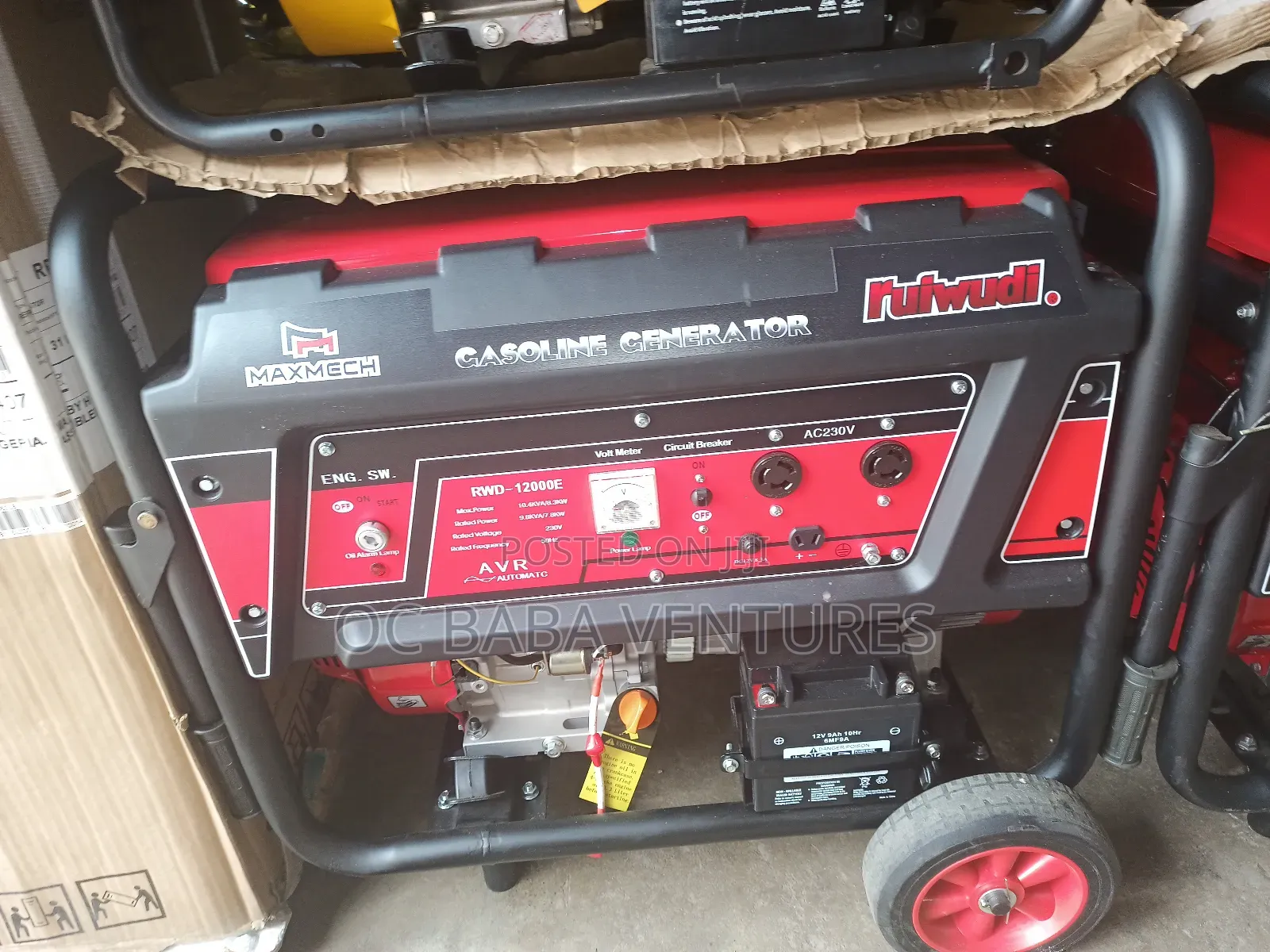 Maxmech Generator RWD-12000e in Owerri - Electrical Equipment ...
