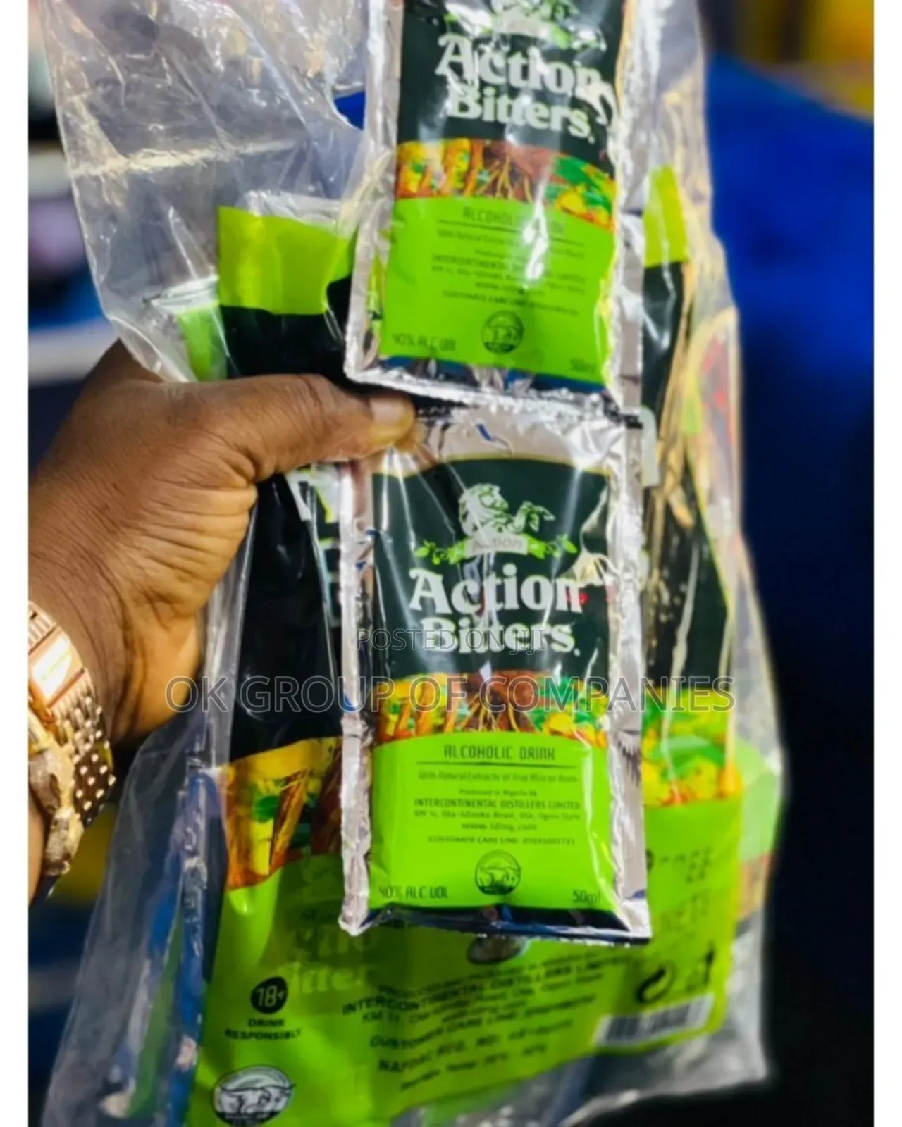Alcoholic Sachet Drinks Packaging Nylon Printing Companies in Lagos in ...