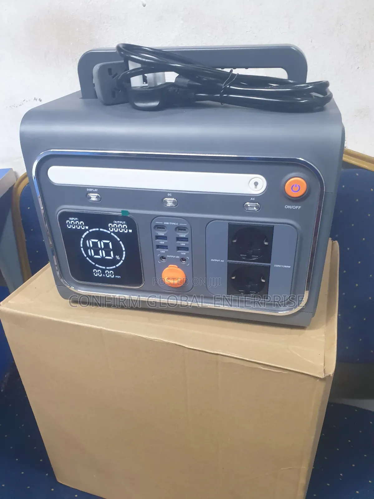 1200w Solar Generator With 1kwh Lithium Battery and Panel in Ikorodu ...
