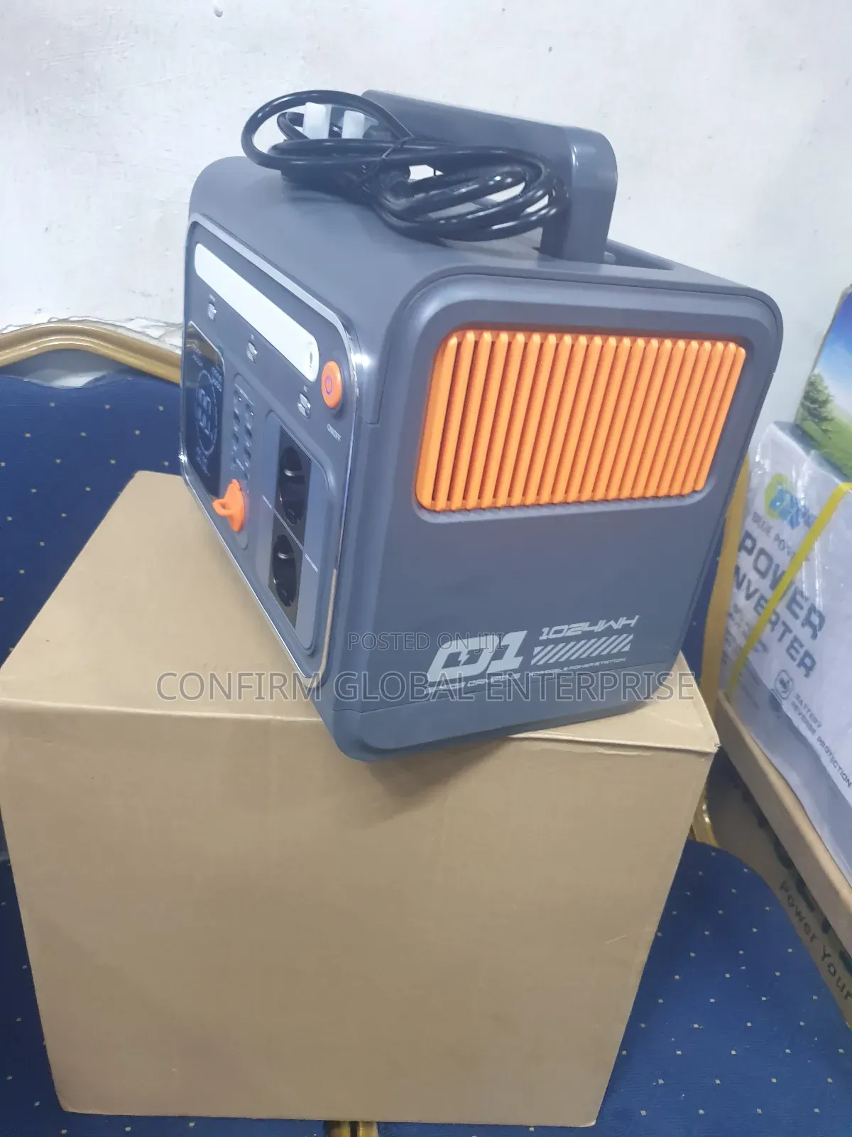 1200w Solar Generator With 1kwh Lithium Battery and Panel in Ikorodu ...