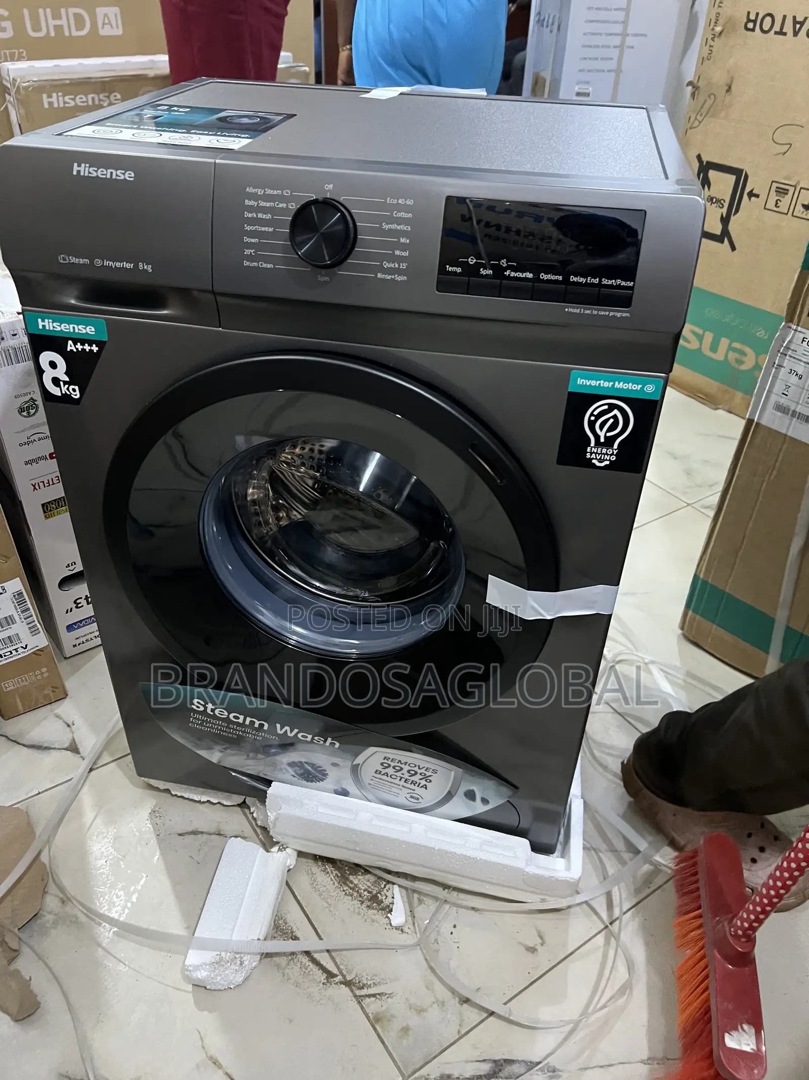 Hisense 8kg Front Load Automatic Inverter Washing Machine in Alimosho ...