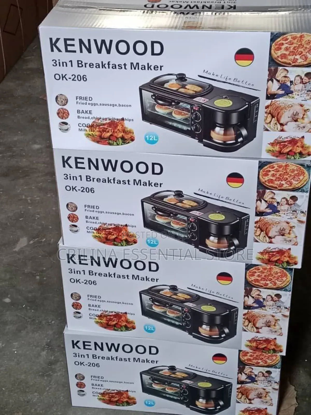 Kenwood 3in1 Breakfast Maker in Orile - Kitchen Appliances, Crilina ...
