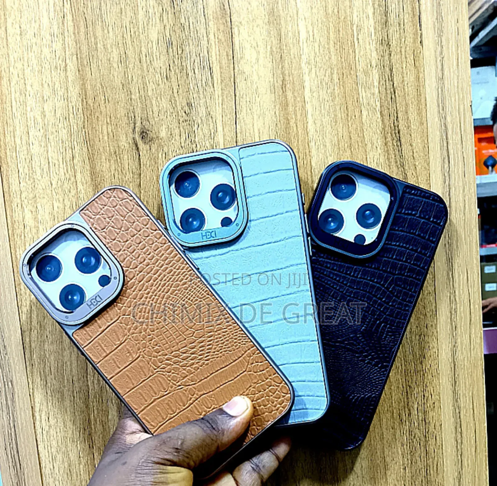 Quality Beautiful Leather Case for iPhone 16 Promax in Ikeja ...