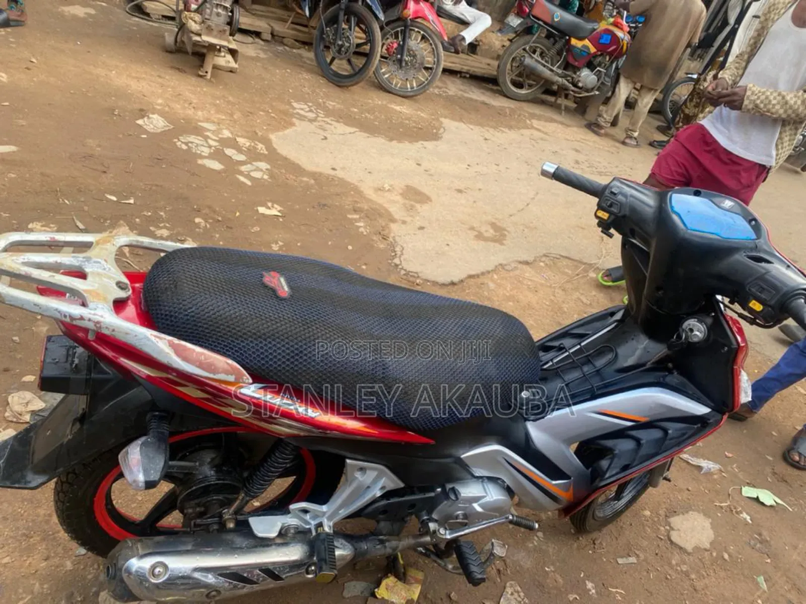 Haojue HJ110-5 2022 Orange in Ibadan - Motorcycles & Scooters, Stanley Akauba | Jiji.ng