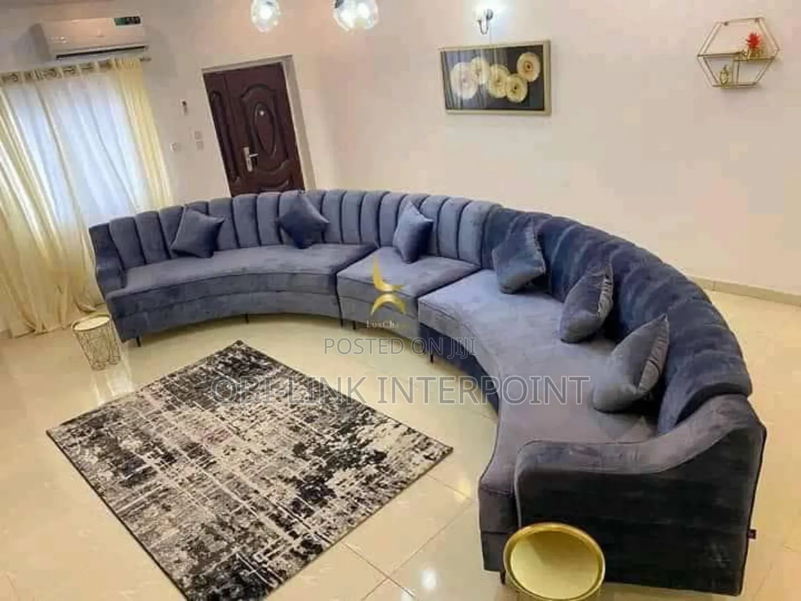 Executive Luxury Round Sofa in Orile - Furniture, Obi-link Interpoint ...