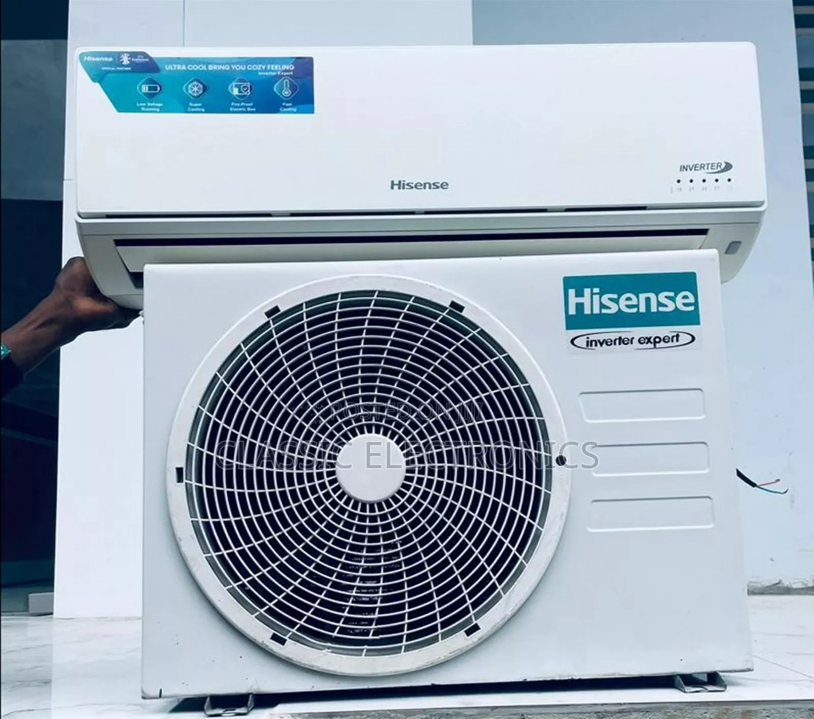 Original Foreign Used 1hp Hisense Split Unit Air Conditioner in ...