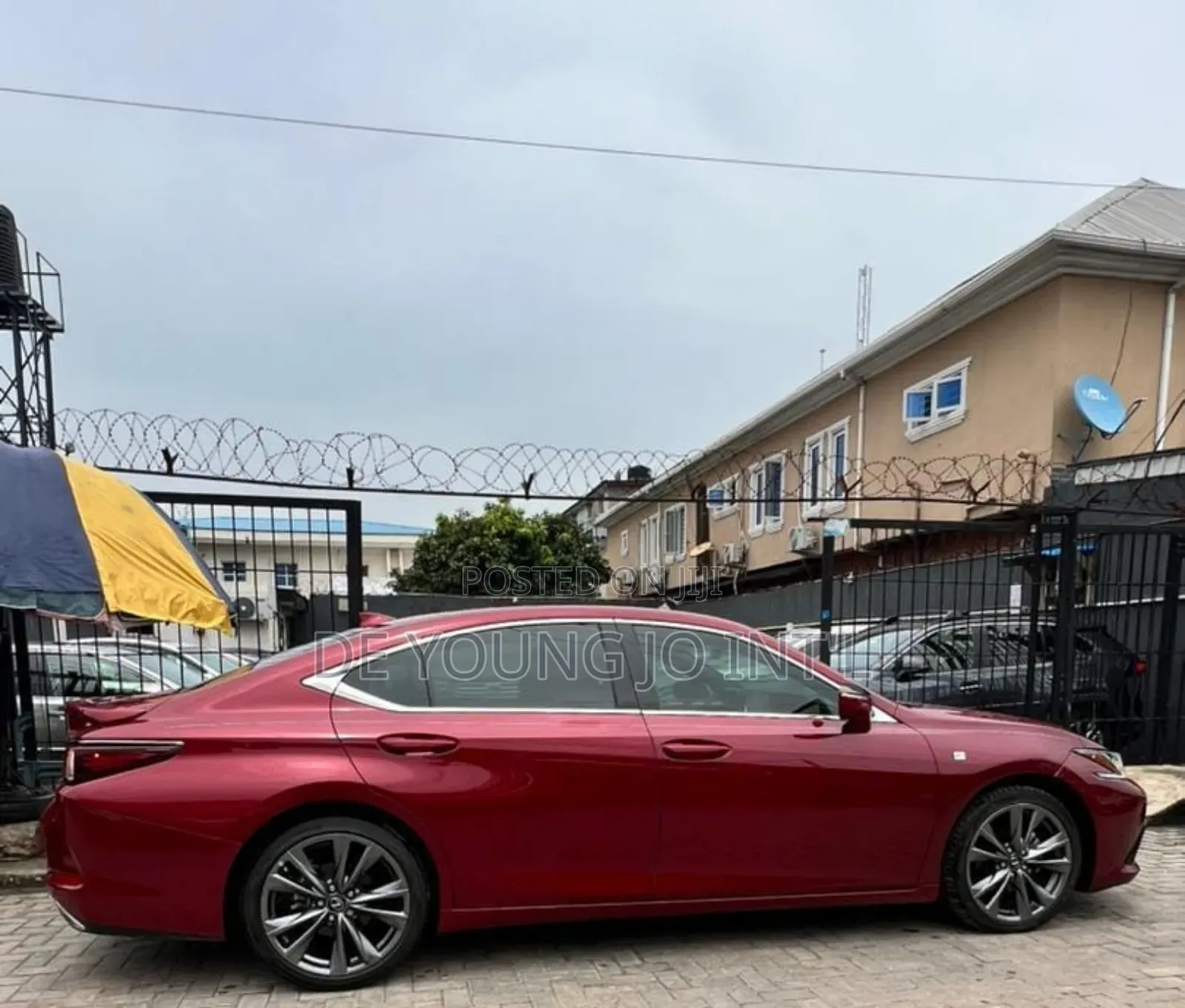 Lexus ES 350 F Sport 2020 Red for sale - DE YOUNG JO INT'L Price: ₦ ...