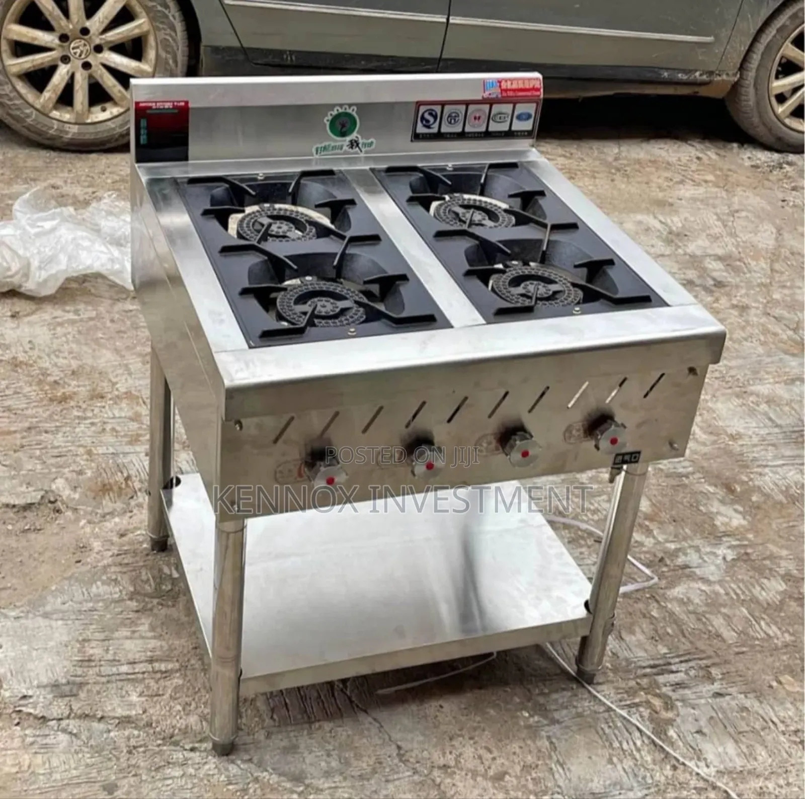 Imported Stainless 4 Burner Cooker Without Oven in Apapa - Restaurant ...