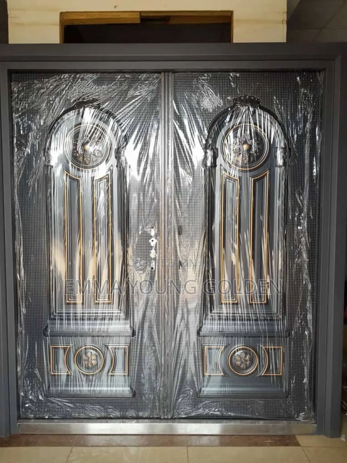 Very Quality Turkey Security Door Double Opening in Asokoro - Plumbing ...