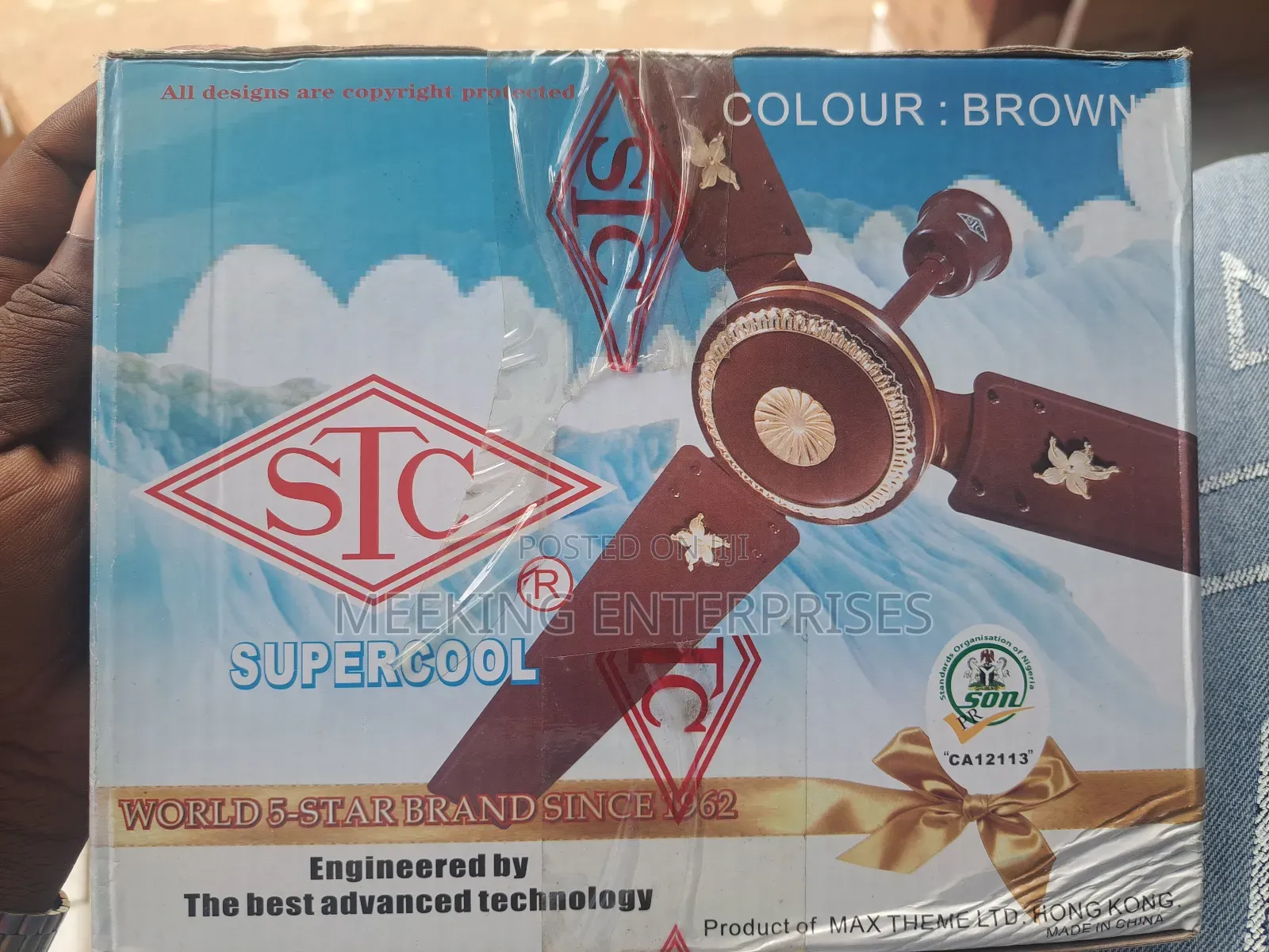 Stc Supercool Ceiling Fan in Ojo - Home Appliances, Meeking Enterprises ...