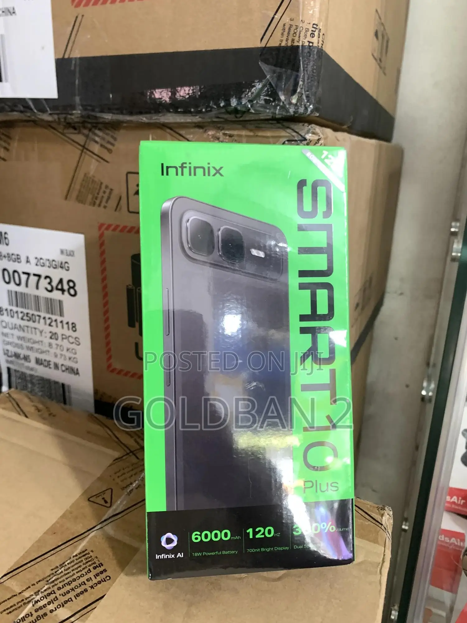 New Infinix Smart 10 Plus 128 GB Black in Abule Egba - Mobile Phones ...