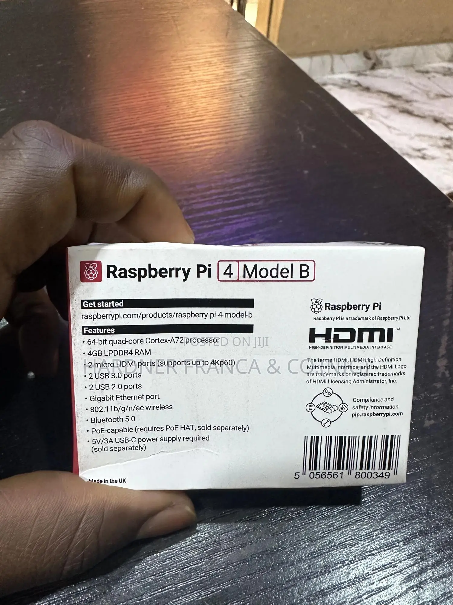 4gb Ram Raspberry Pi 4 in Ojo - Computer Hardware, Collins Okwudiri ...