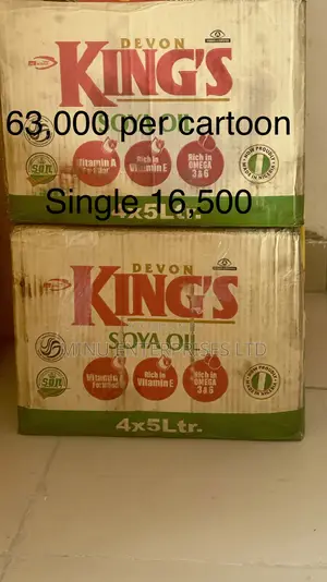 King/Sunola Vegetable/Soya Oil in Kubwa - Food & Beverages, Minu ...