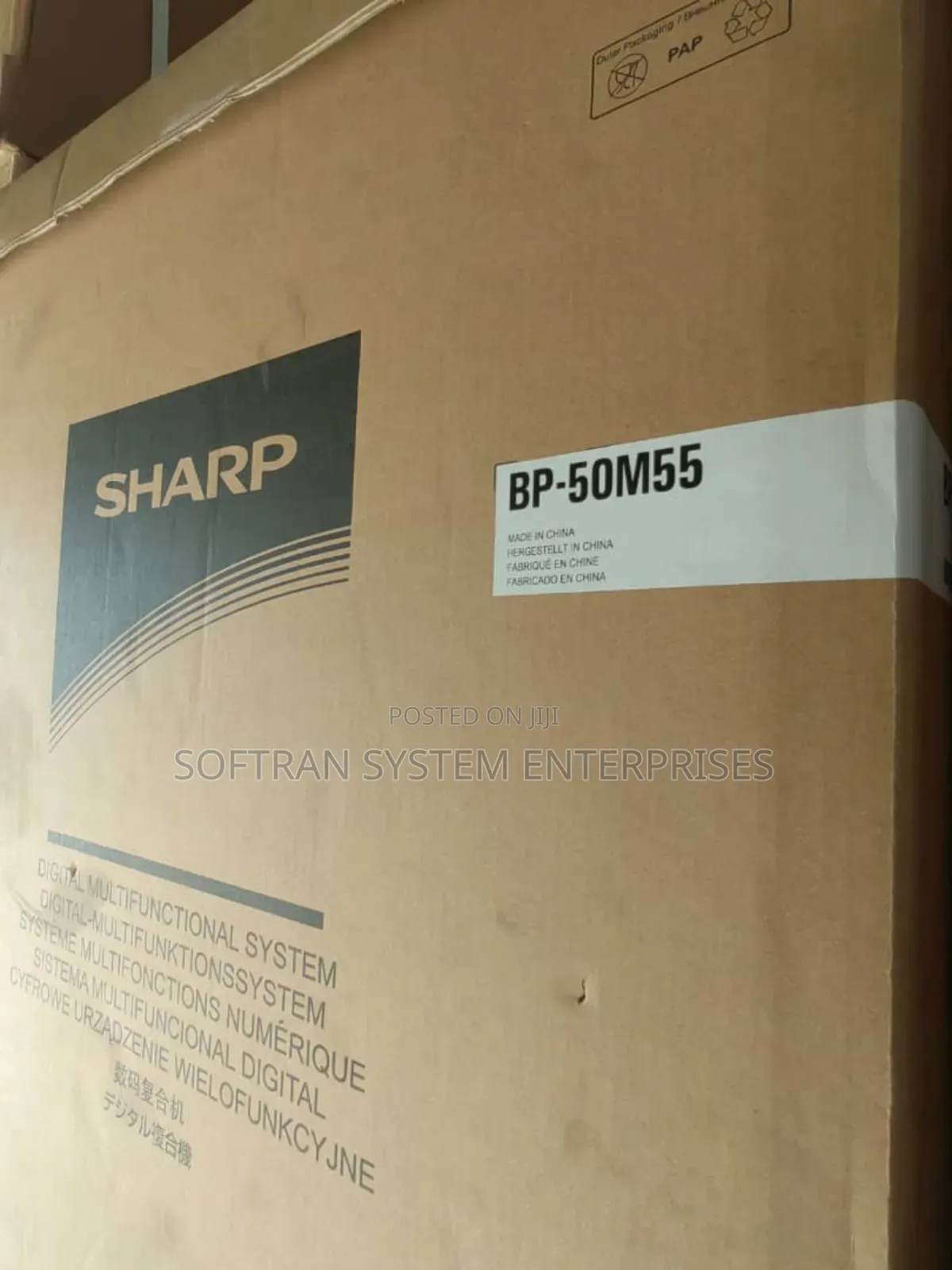 Sharp Bp-50m55 A3 Black White Monochrome Multifunction Laser Printer in Ikeja - Printers ...