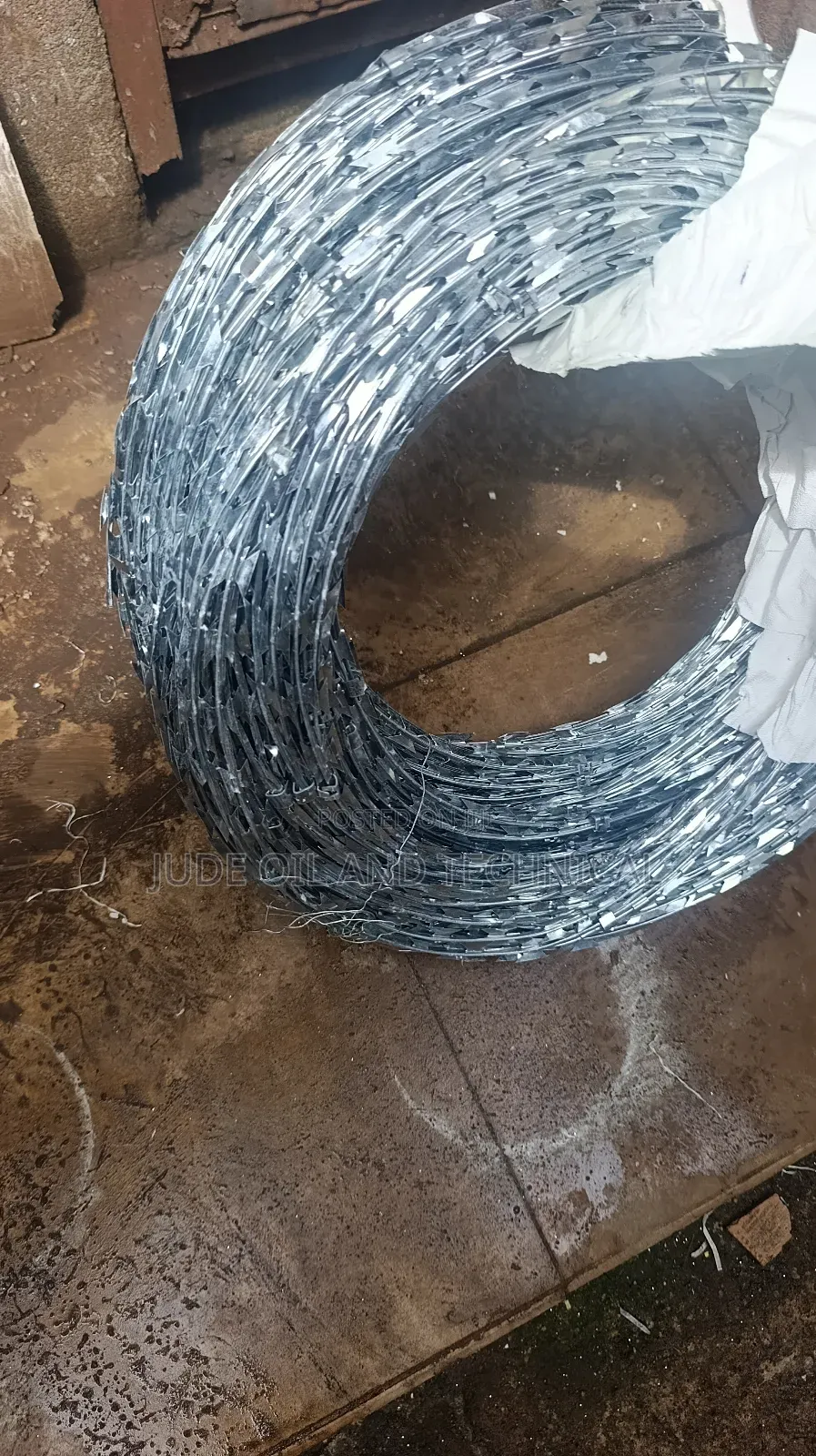 Barbed Tape or Concertina Wire.30mm in Port-Harcourt - Building ...