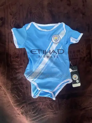Manchester City Mancity Baby/Toddler Bodysuits Jersey in Lagos Island ...