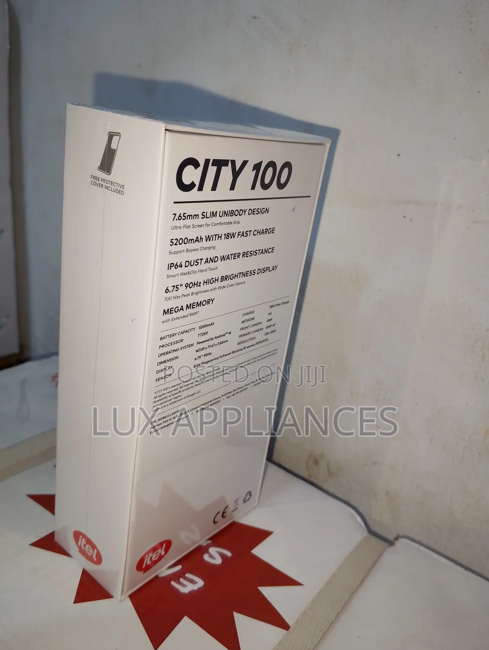 New Itel City 100 128 GB Black in Ifako-Ijaiye - Mobile Phones, Lux ...