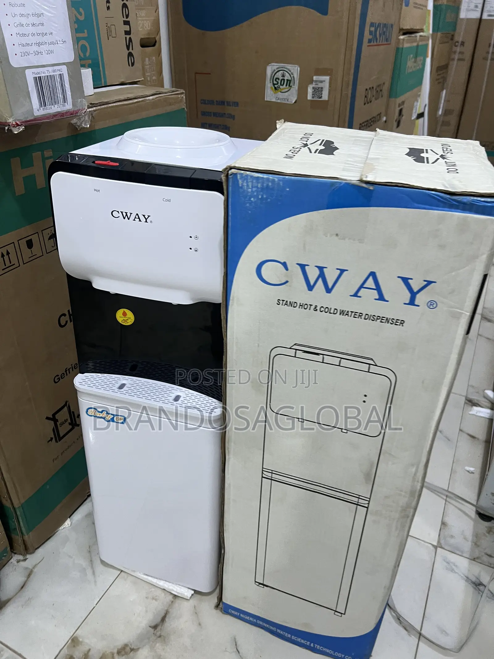 Cway 2-Tap Water Dispenser Ylr2.0‐5(Byb53) – Fast Cooling System for ...
