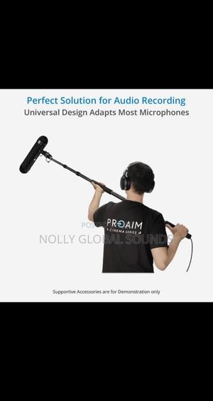 Portable Handheld Boom Pole For Shotgun Mic,4section Extendable Length ...