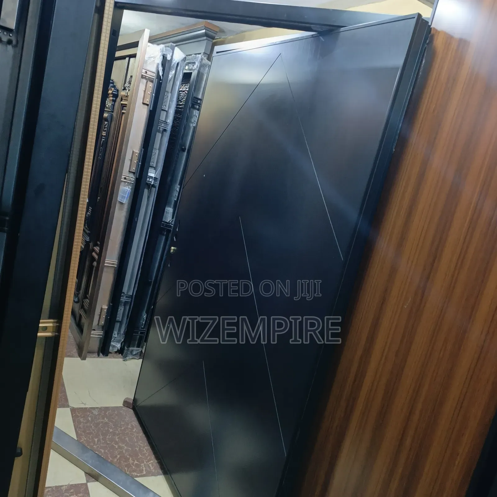 Main Entrance Pivot Security Doors Available With Smart Keys in Orile ...