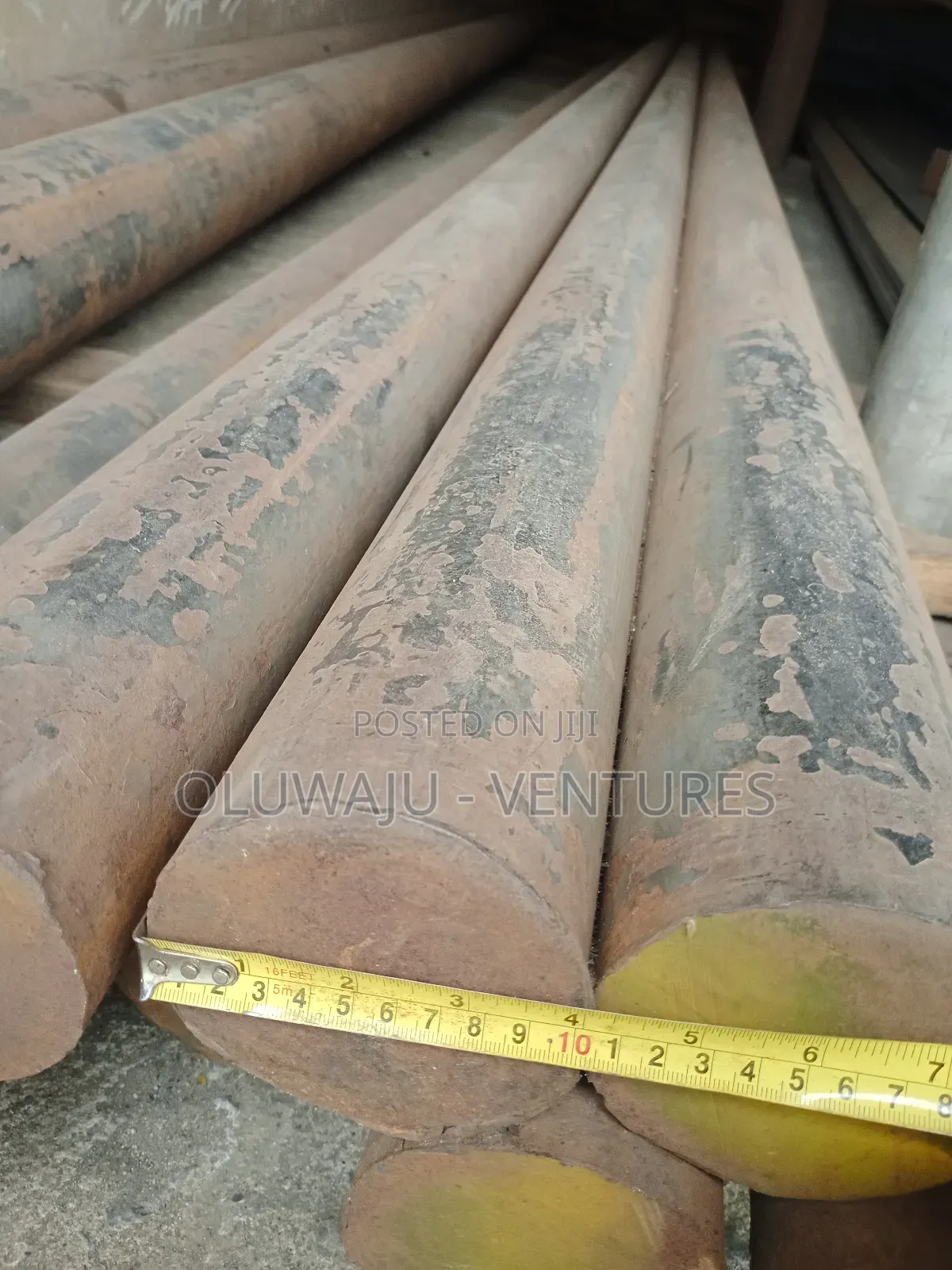 Mild Steel Rod 4" (100mm × 6 Meter ). All Diameters Available in Orile ...
