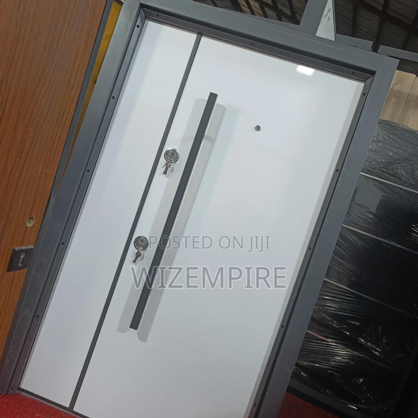 Main Entrance Luxury Turkey Door Available Plain White in Orile - Doors ...