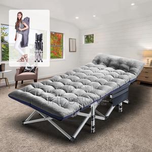 Portable Padded Bed for Guests, Sleep, Office, Camp, Travelling Etc in ...