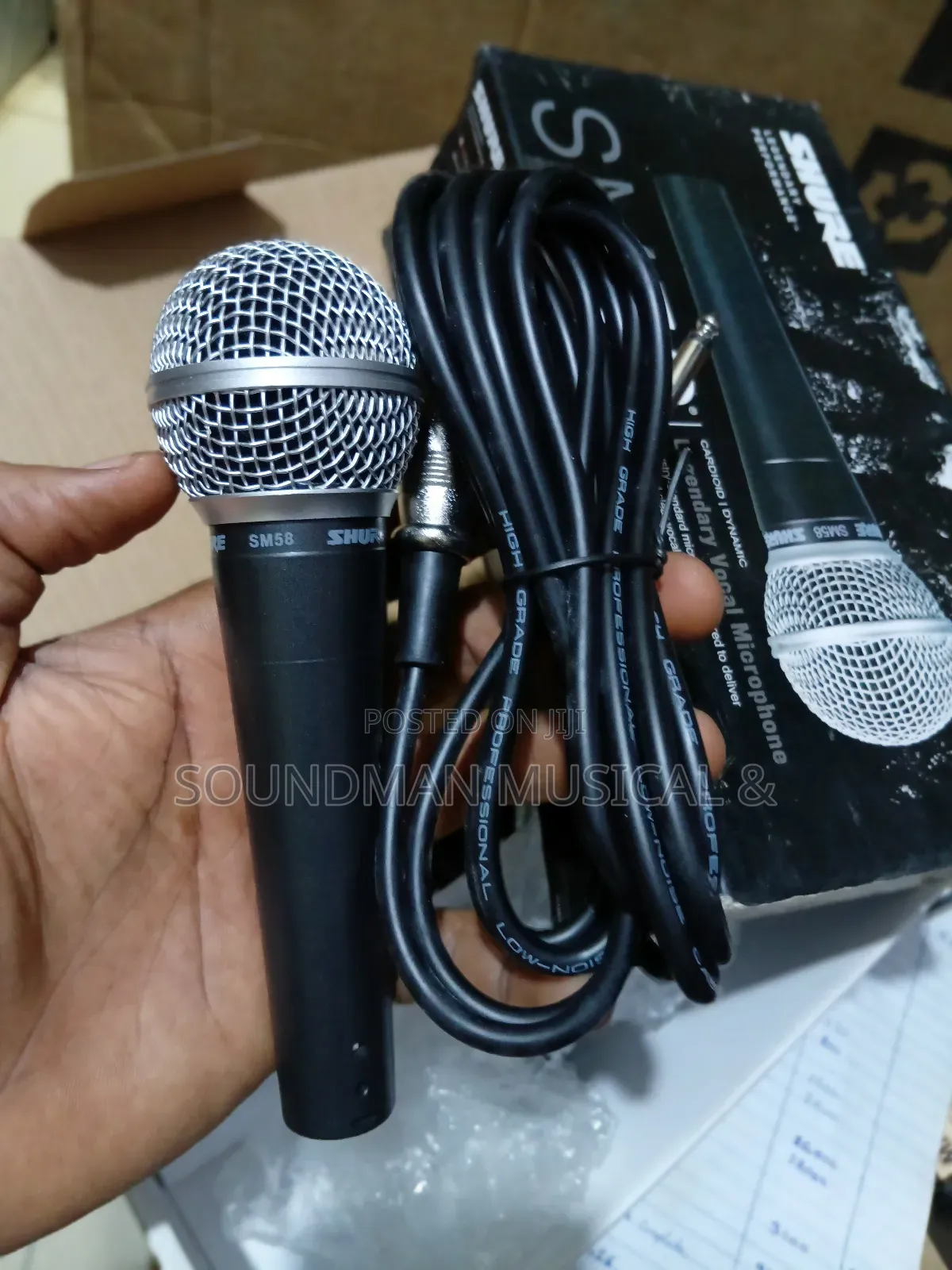 Shure Sm58 Wired Microphone Pga58 in Jabi - Audio & Music Equipment ...