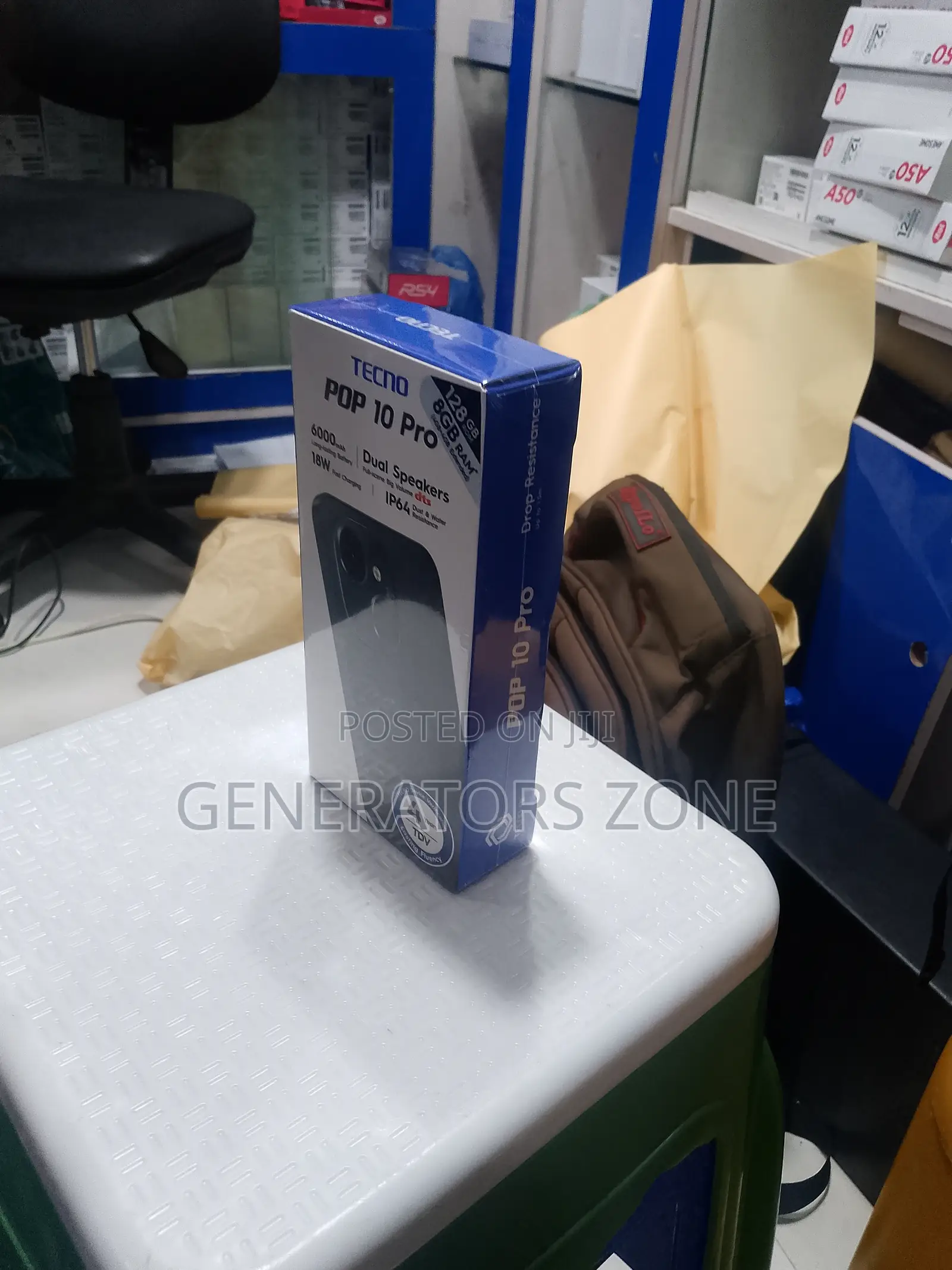 New Tecno Pop 10 Pro 128 GB White in Ikorodu - Mobile Phones ...