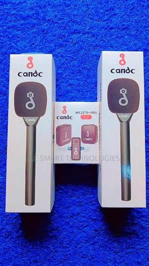 Candc A4 Dual Wireless Mic 2 Transmitters +1 Receiver for iPhone Tc for ...