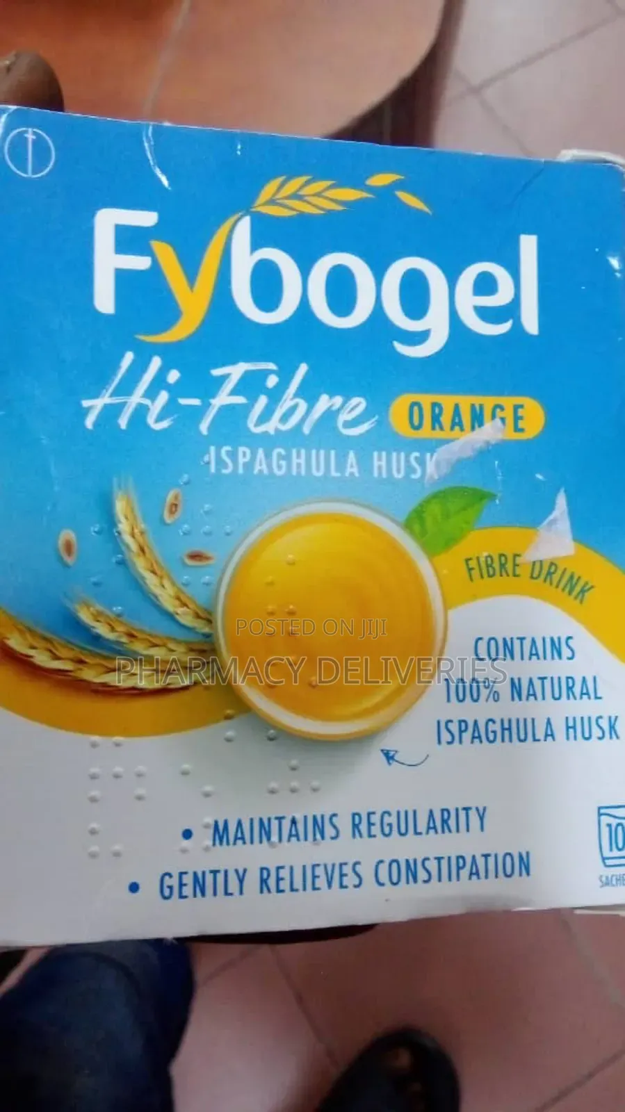 Fybogel Hi-fibre Orange – Natural Relief For Constipation Digestion in ...