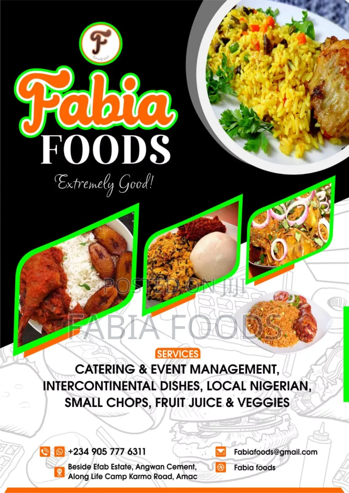 Intercontinental and Local Nigerian Dishes , Snacks and Beverages . in ...