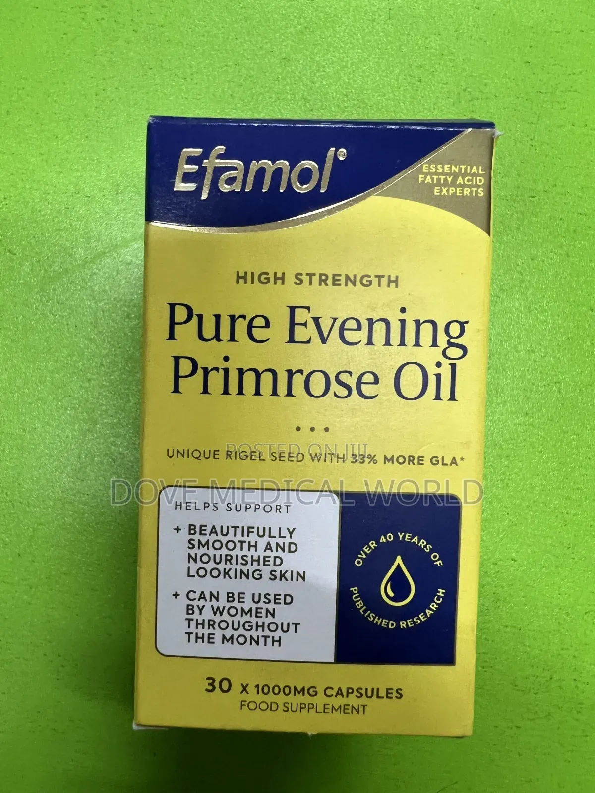 Evening Primrose Oil 1000mg (Efamol)By 30 Tab in Lagos Island (Eko ...
