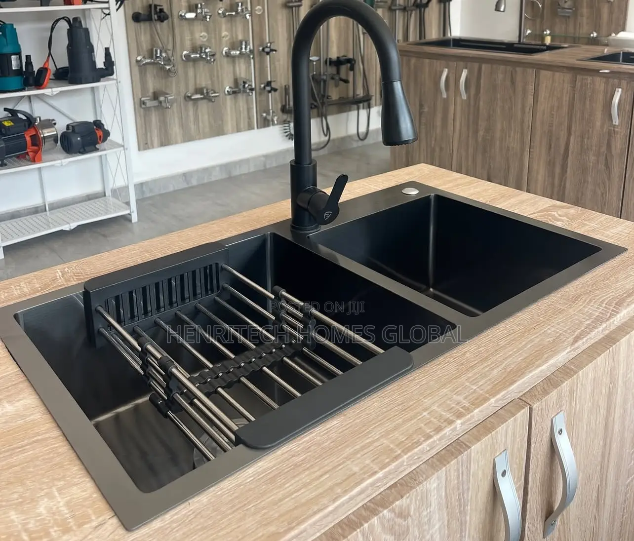 Hand Made Anti Rust Kitchen Sink With Tap (Payment On Delivery) in ...