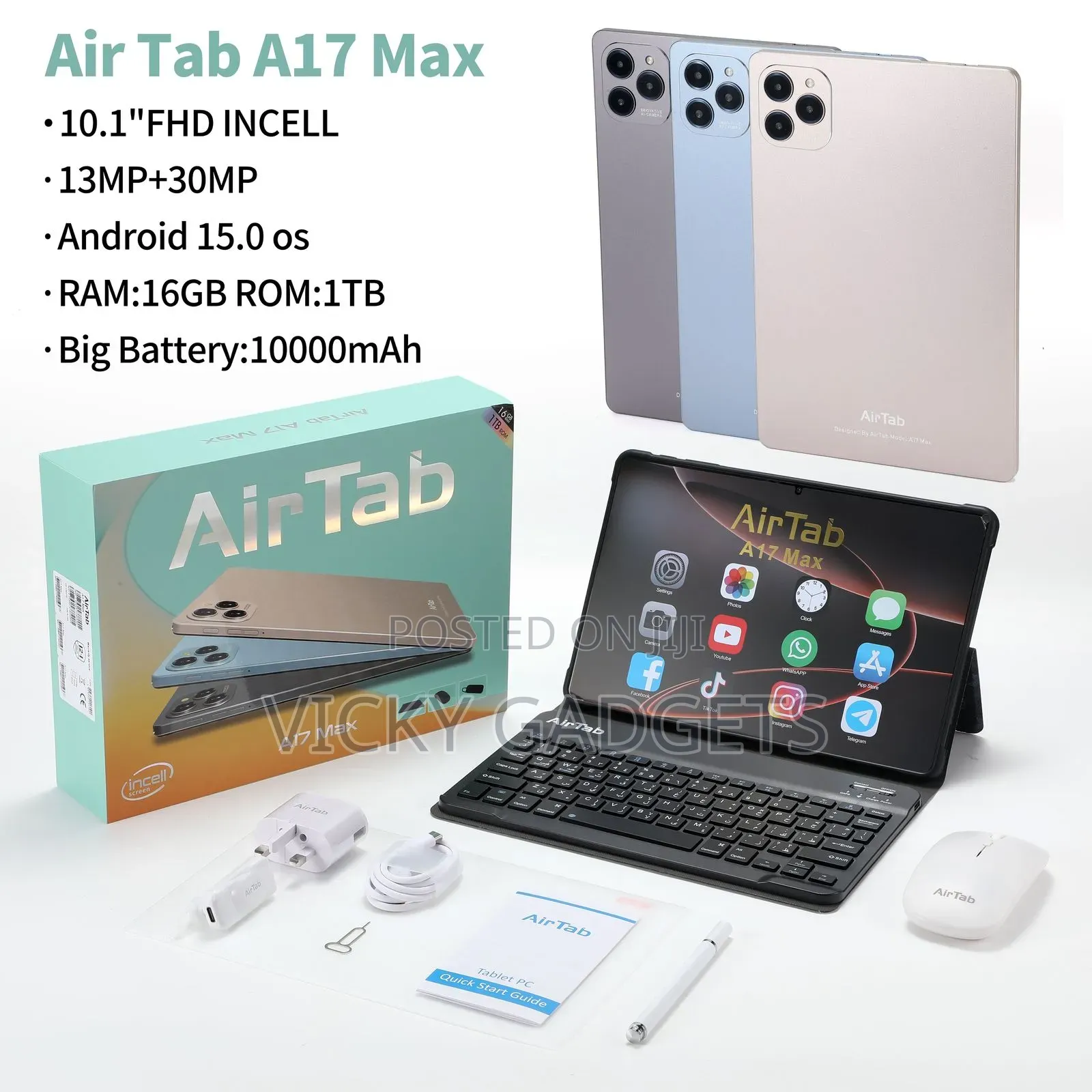 New AirTab S10 Ultra 1 TB in Ikeja - Tablets, Oluchi Anosike | Jiji.ng