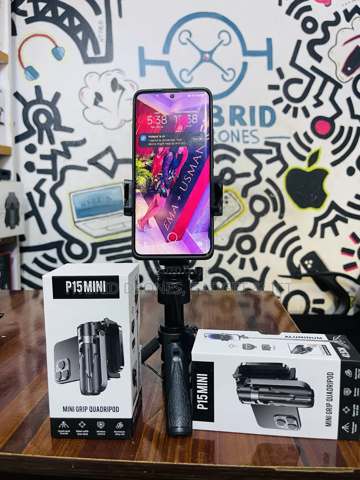 P15 Mini Phone Quadtriod for All Mobile Use in Ikeja - Accessories for ...