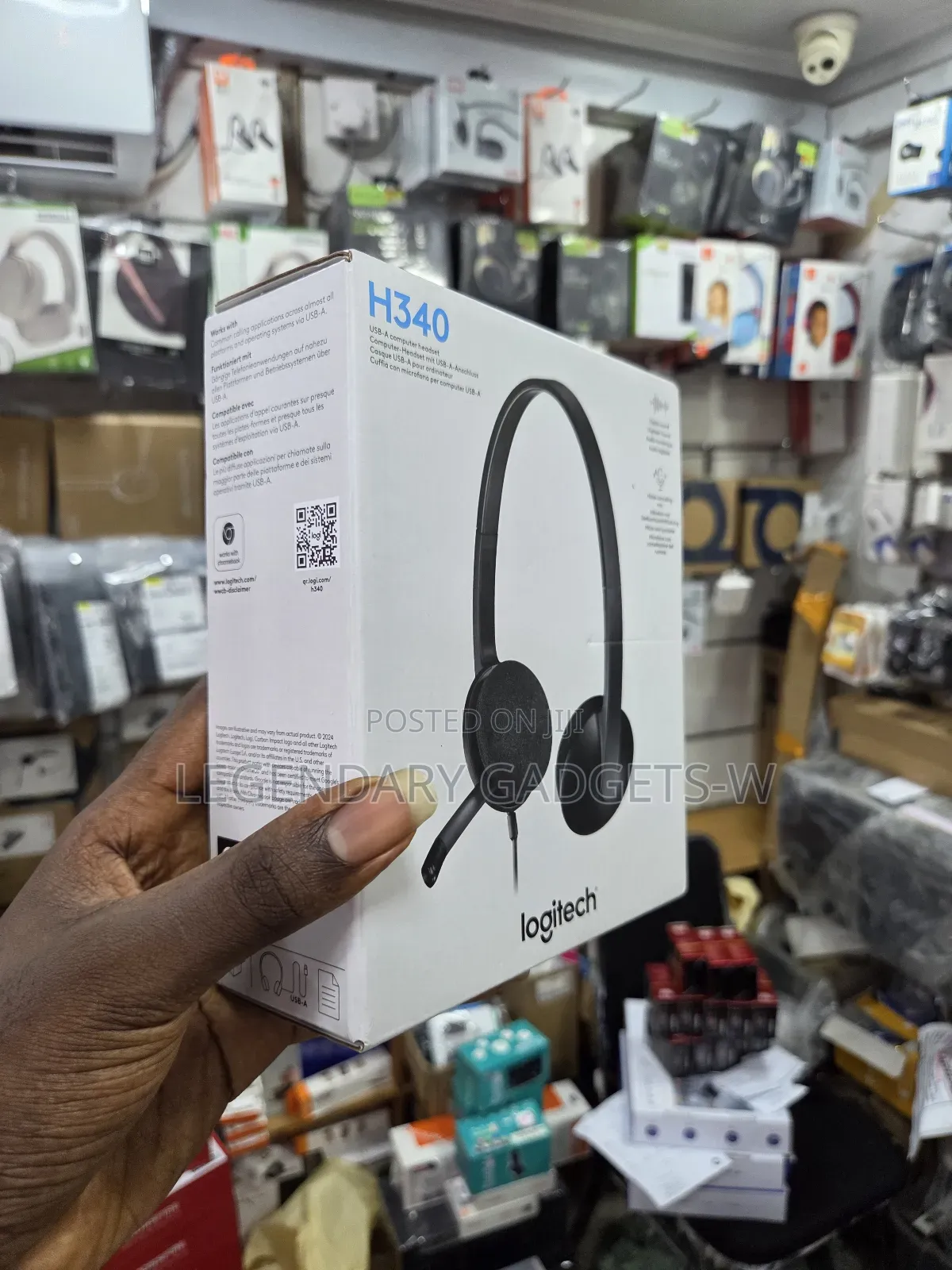 Logitech H340 Headset With Noise Cancelling Mic in Ikeja - Headphones ...