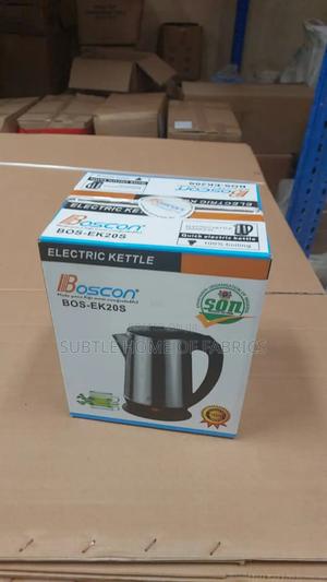 Boscon Electric Kettle-Fast Boiling, Durable Stainless Steel, 2literl ...
