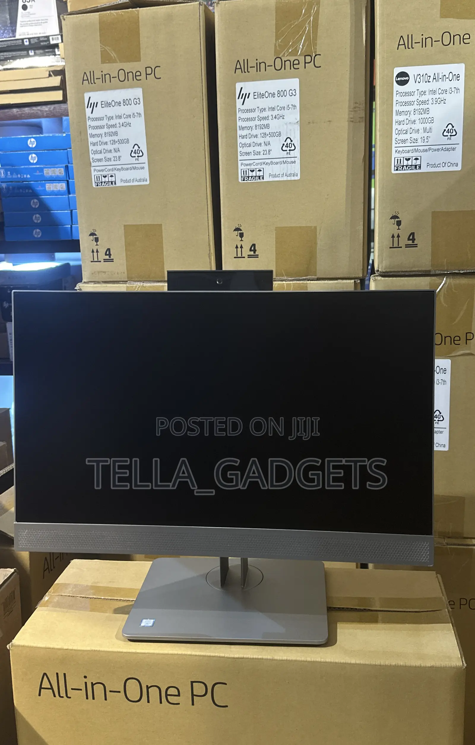 New Desktop Computer HP EliteOne 800 G3 8GB Intel Core I5 HDD 1T in ...