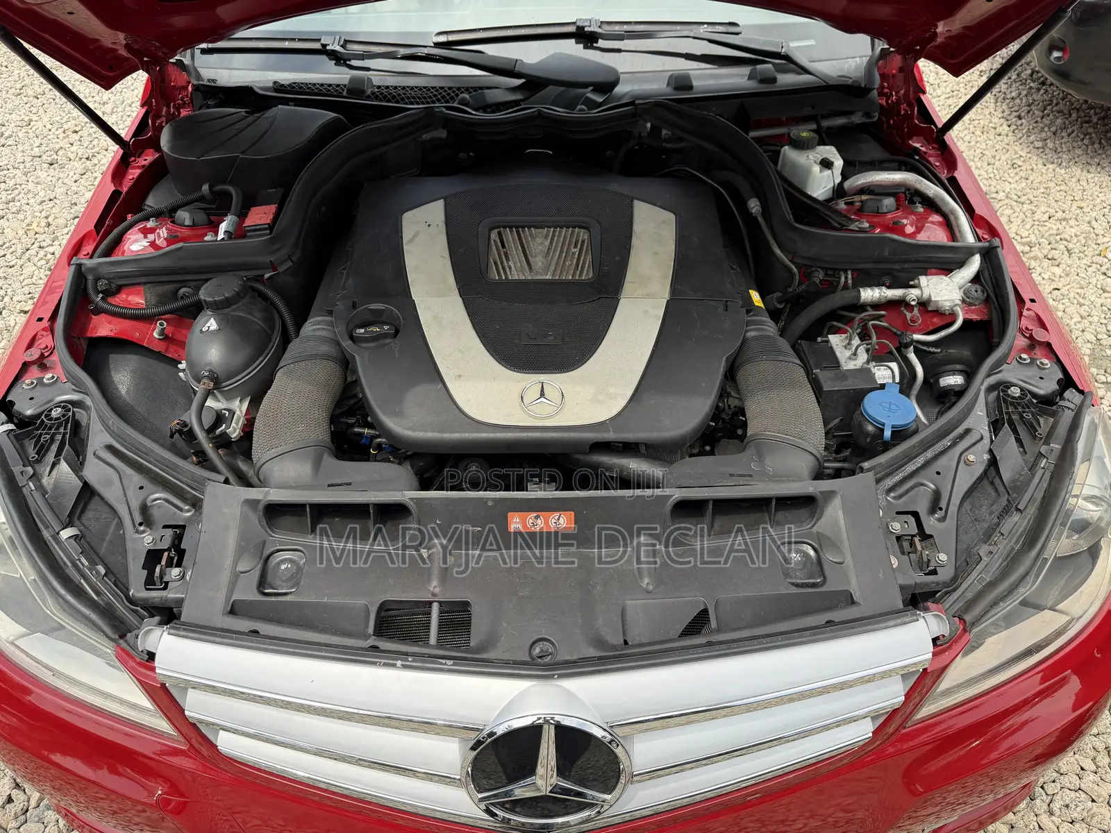 Mercedes-Benz C300 Luxury 4Matic Sedan AWD (3.0L 6cyl 7A) 2012 Red in ...