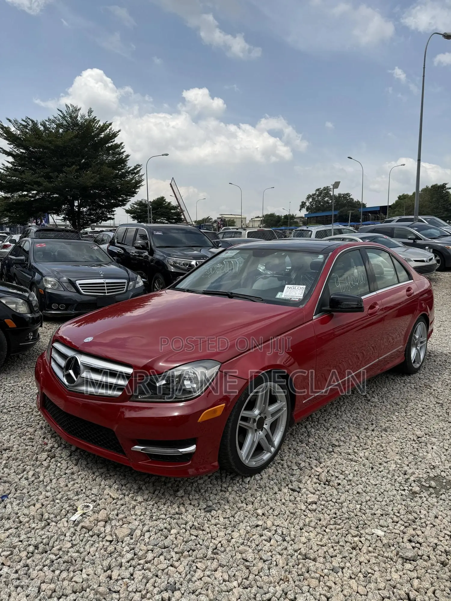 Mercedes-Benz C300 Luxury 4Matic Sedan AWD (3.0L 6cyl 7A) 2012 Red in ...